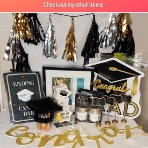 Amazon | Party Supplies | Congrats Grad Foam Yard Stake Sign Party ...